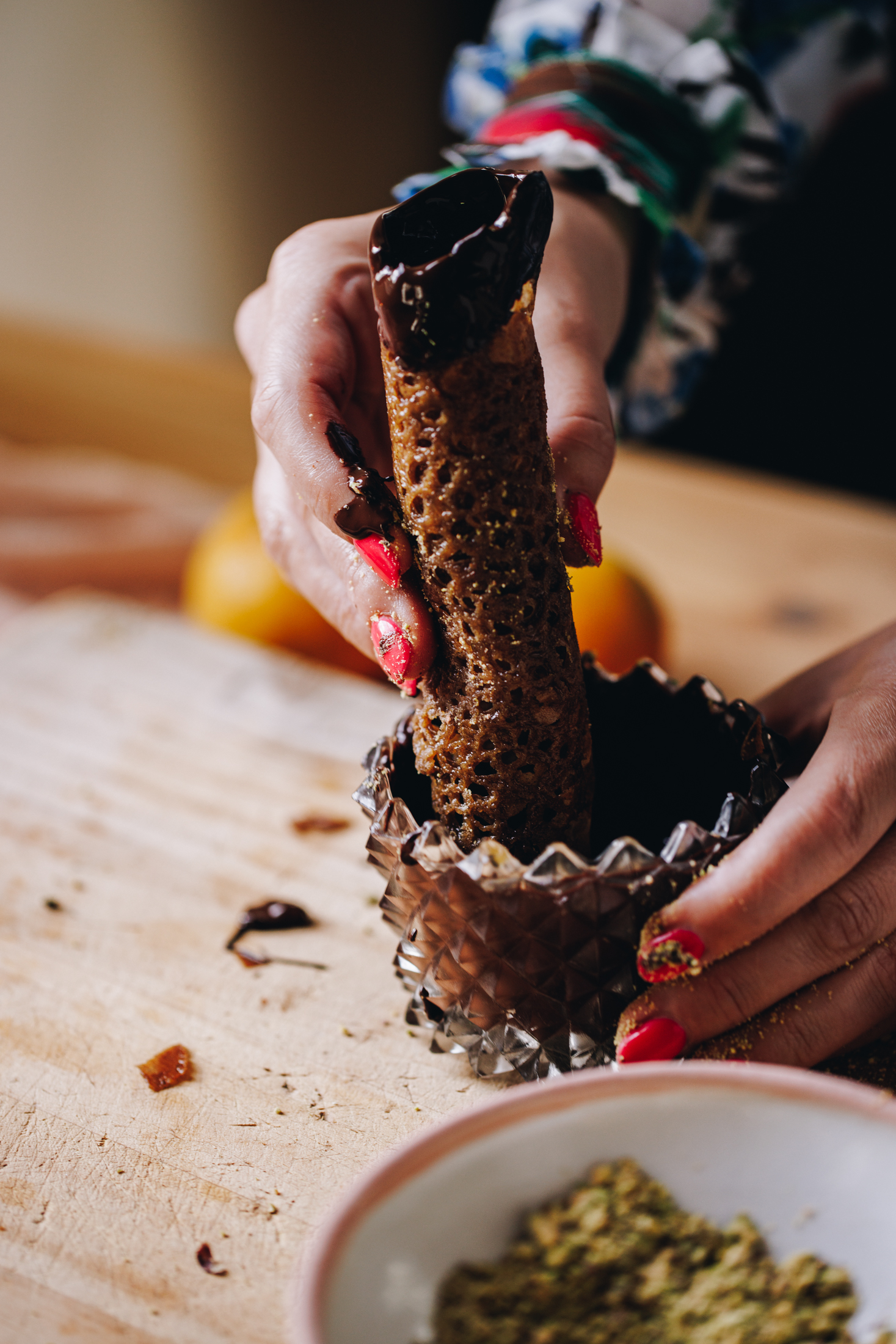 Homemade Brandy Snaps